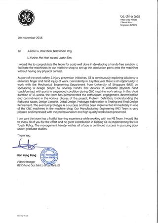 Letter Of Commendation PDF