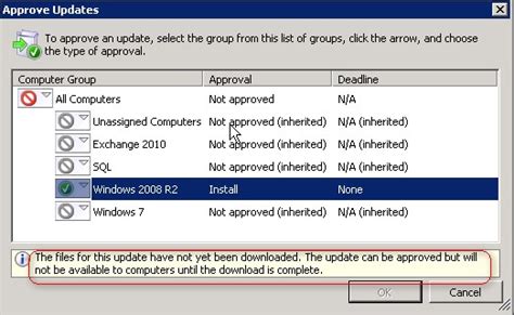 Solved WSUS Servers Not Updating Experts Exchange