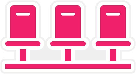 Seating Vector Icon Style 22435055 Vector Art At Vecteezy