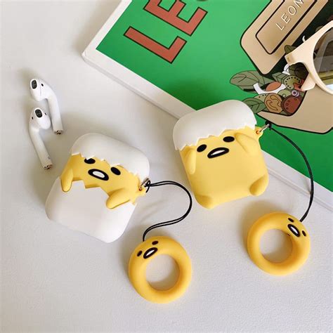 เคสหูฟังบลูทูธไร้สาย กันกระแทก ลายไข่แดงน่ารัก สไตล์ญี่ปุ่น สําหรับ Airpods Pro3 Bostlight888