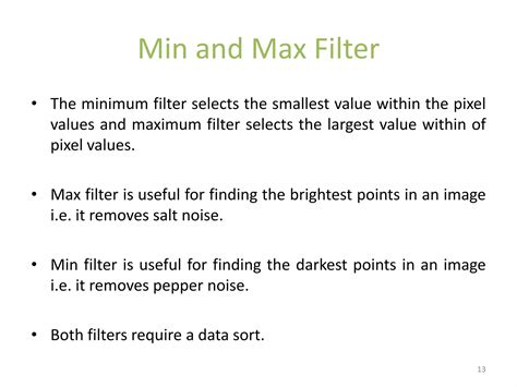 Smoothing In Digital Image Processing Pptx