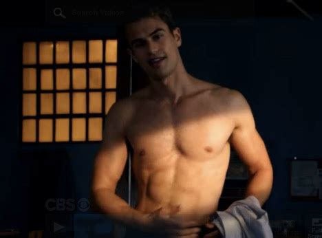 Theo James Sweaty And Shirtless Naked Male Celebrities