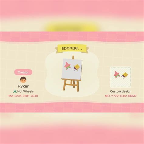 Detail Spongebob Qr Code Animal Crossing Koleksi Nomer 5