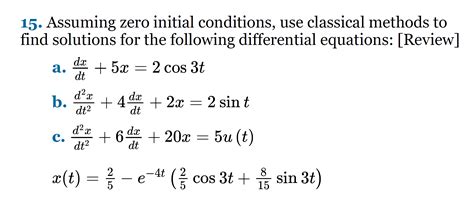 solved ss 4 repeat problem 15 in chapter 1 using laplace