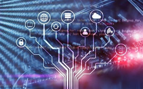 Server Room ICT Information Communication Technology Wireless Internet Connection Big Data