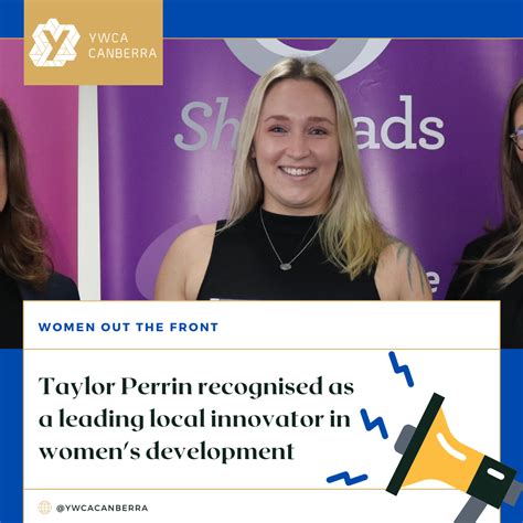 Ywca Canberra ⭐ Were So Proud To See Taylor Perrin