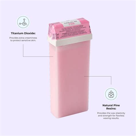 Pink Wax For Hair Removal Pink Crème Roll On Wax Beauty Image Usa