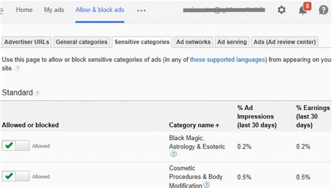 How To Block Specific Ads And Sensitive Ad Categories From AdSense