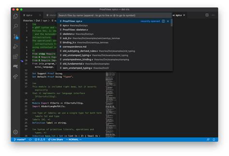 Quick Open Include History Results When Searching By Name Issue Microsoft Vscode