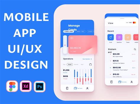 Modern Mobile App UI UX Design Upwork