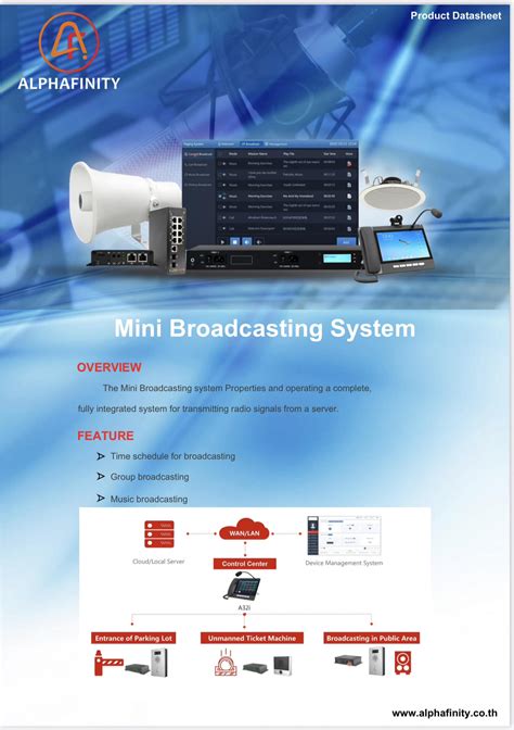 Mini Broadcasting Alphafinity Thailand