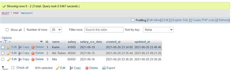 MySQL Trigger To See Previous Data History