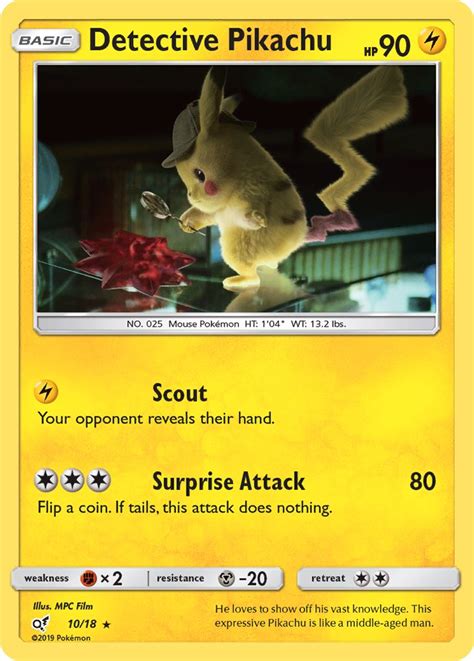 Set Detective Pikachu ‹ Pkmncards