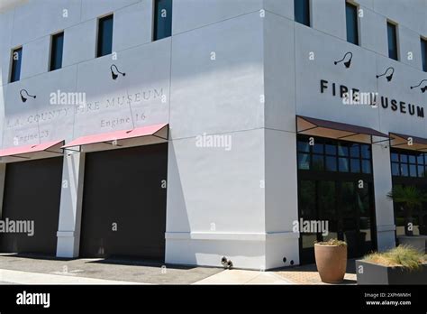 Bellflower California 28 July 2024 The Los Angeles County Fire