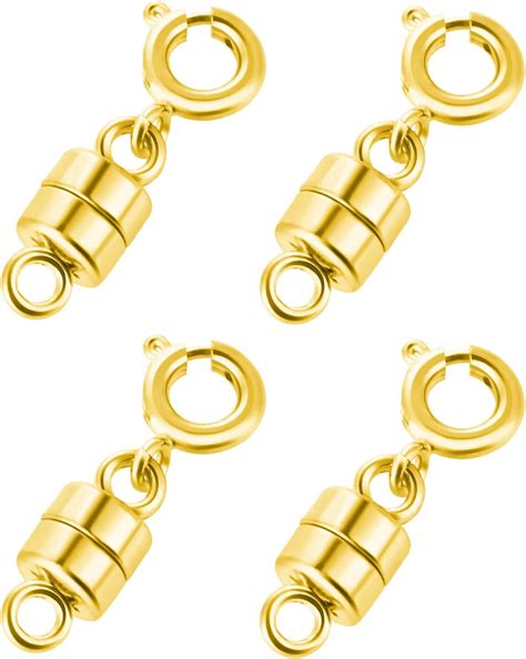 4packs Magnetic Necklace Clasps And Closures Magnetic Jewelry Clasps