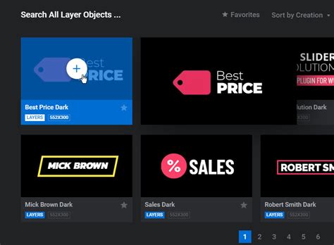 layer content slider revolution