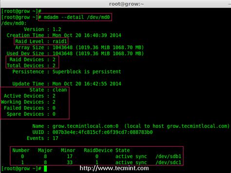 在 Linux 下使用 Raid（七）：在 Raid 中扩展现有的 Raid 阵列和删除故障的磁盘 Linuxstory