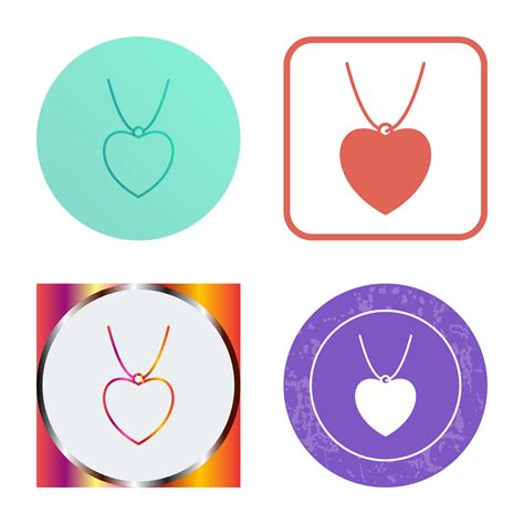 Locket Vector Icon 34627500 Vector Art At Vecteezy