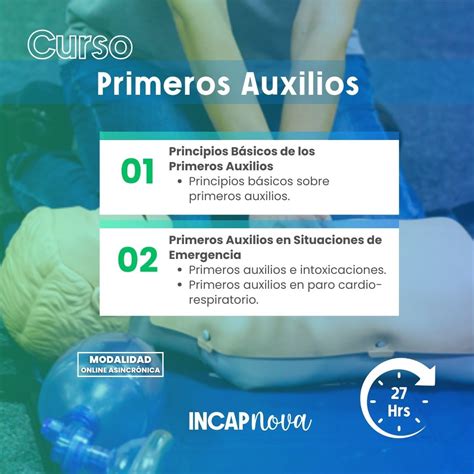 Primeros Auxilios Otec Incapnova
