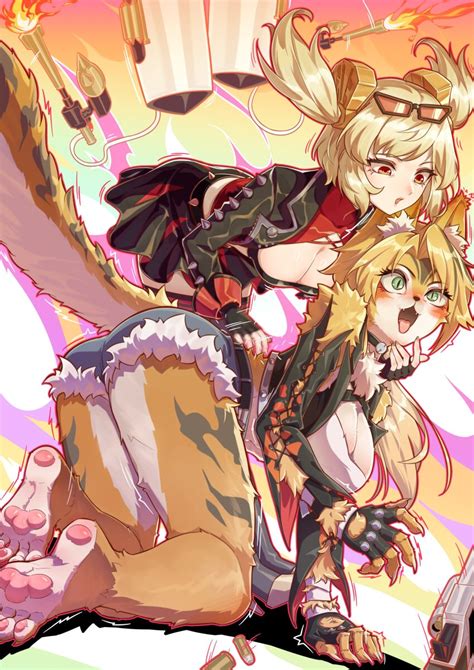 Yahaha Burnice White Pulchra Fellini Zenless Zone Zero Absurdres Highres 2girls Animal Yahaha Burnice White Pulchra Fellini Zenless Zone Zero Absurdres Highres 2girls Animal