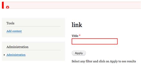 Views Exposed Text Filter Set To Required Shows An Empty Error And Form Error On Page Load