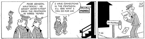 Beetle Bailey Vintage Comic Strip 1962 04 26 Comics Kingdom