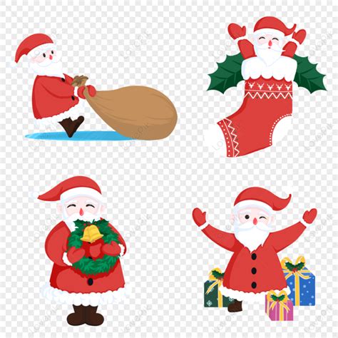 산타 클로스 크리스마스 일러스트 선물 상자 일러스트 산타 클로스 일러스트 Png 일러스트 무료 다운로드 Lovepik