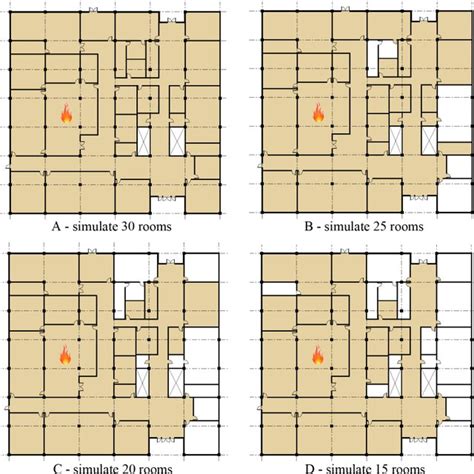 Selecting Different Numbers Of Rooms Using The Proposed Algorithm