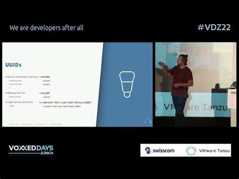 Voxxed Days Talk Webbluetooth The Missing Link From Devoxx Class Central