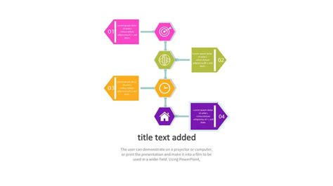 Colorful Flow Chart With Arrows Google Slide Theme And Powerpoint