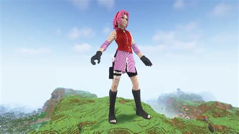 Minecraft Sakura Statue Minecraft Map