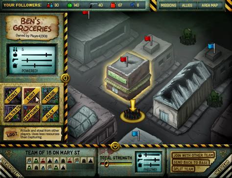 Zombie Social Game UI Darryl Spratt S Design Portfolio