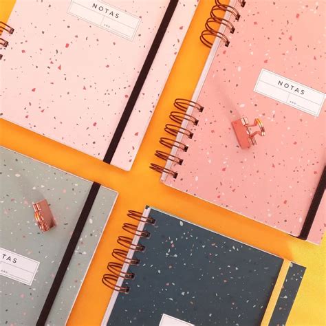 Cauquén Diseño ¿ya Los Viste 👀 Cuadernitos Terrazo Hay Cuatro Colores Disponibles Y Cuatro