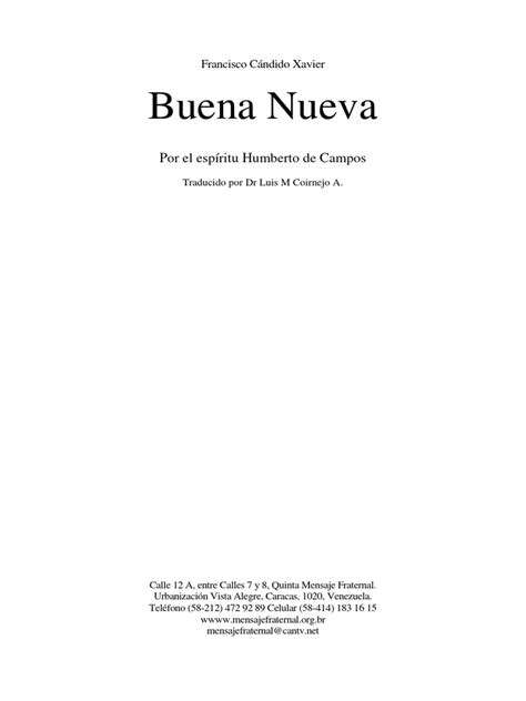 Buena Nueva Pdf