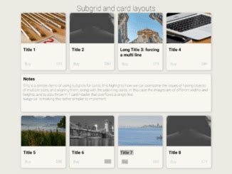CSS Cards With Grid Layout CodeHim
