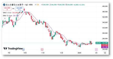 Posco 홀딩스 주가 전망 및 목표 주가 포스코홀딩스 배당금