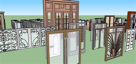 Doors And Windows For Sketchup 3d Model Cgtrader