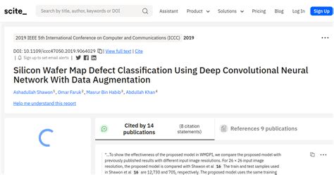 silicon wafer map defect classification using deep convolutional neural