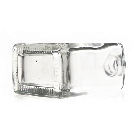 New 300ml Rectangular Square Sloping Neck Glass Diffuser Bottle With