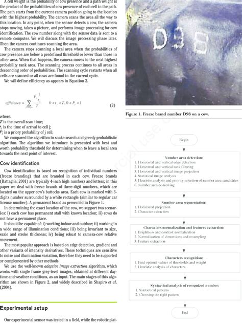 Number Recognition Algorithm Flow Chart Download Scientific Diagram