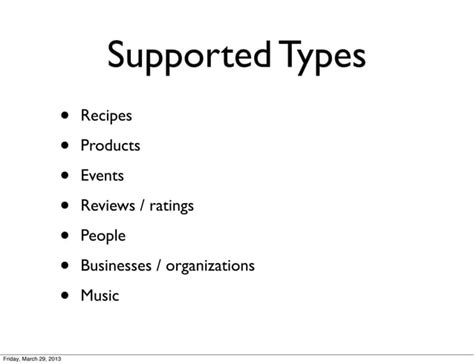 Rich Snippet Structured Data PPT