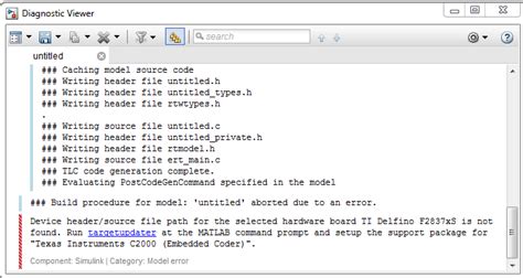 Problem In Building A Program In F28377s Kit C2000 Microcontrollers