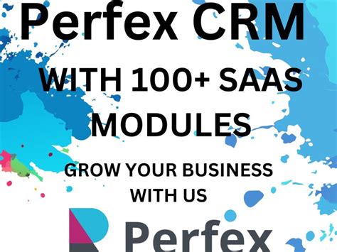 I Will Provide Perfex Crm With Saas Module Upwork