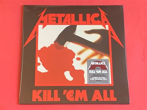 Metallica Kill Em All 1 Lp Limited Edition Coloured Vinyl Metallica Kill Em All 1 Lp Limited Edition Coloured Vinyl