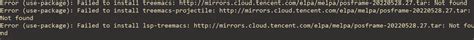 Emacs安装treemacs失败 Emacs General Emacs China