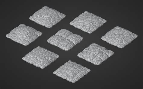 pillow generator with geometry nodes [wip] blender tests blender