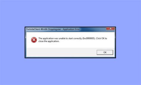 Fix Fortniteclient Win64 Shippingexe Application Error Techcult