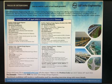 Tamilarasan T On Linkedin Civilengineering Opportunity Walkindrive