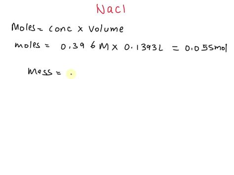 solved suppose you need to prepare 139 3 ml of a 0 396 m aqueous