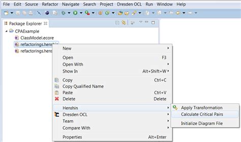 henshin examples simplerefactoring eclipsepedia